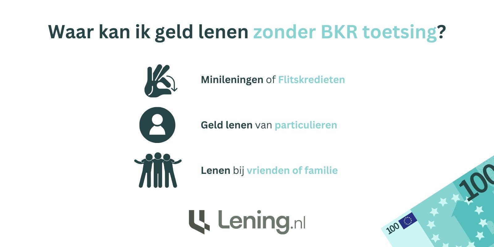 7 Alternatieven Voor Geld Lenen Zonder BKR-Toetsing | Lening zonder BKR